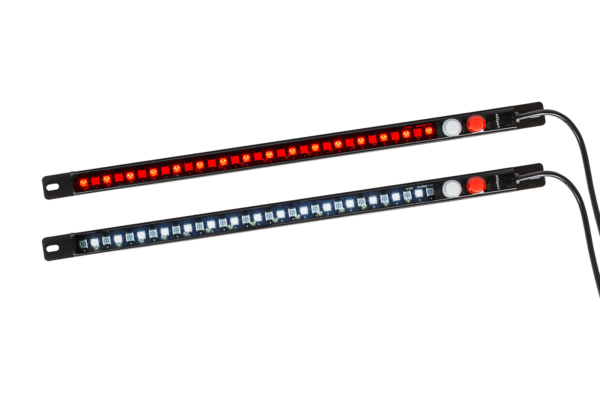 30cm Dual Colour Rigid LED Strip Light - 30cm - 12V - Red & White ...