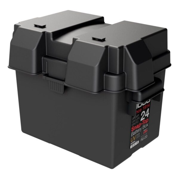 NOCO BG24 Battery Box – Heavy Duty Snap-Top for Group 24 Batteries ...